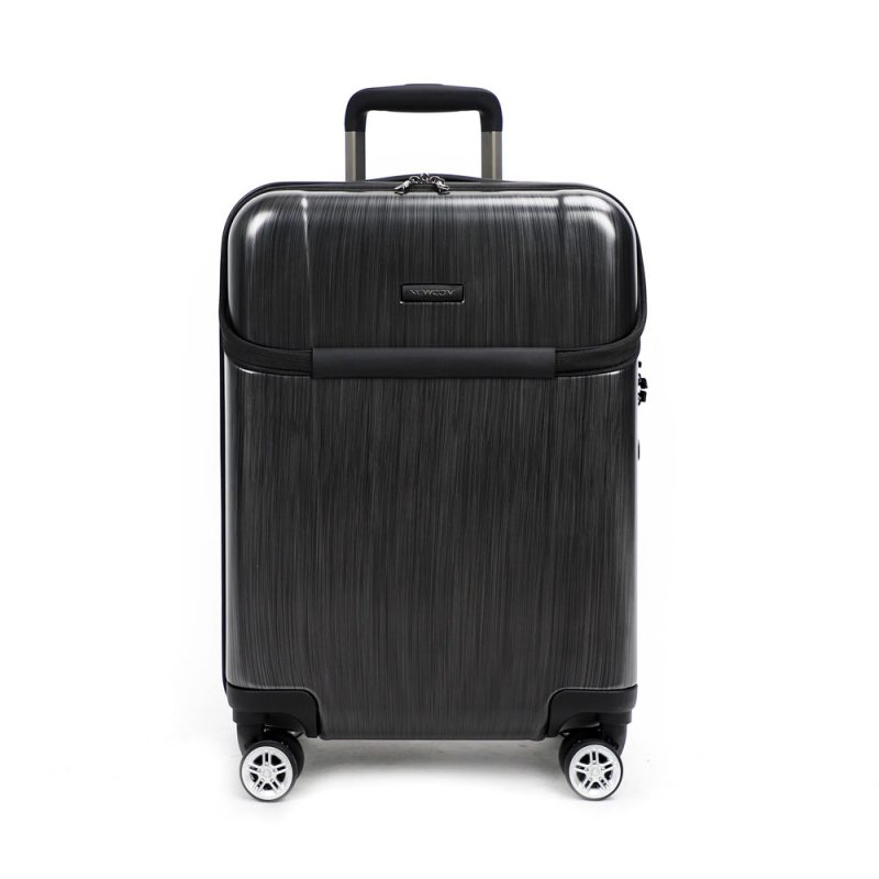 NEWCOM Hardside Carry On Luggage With TSA Lock, USB Charging, 20" inch ...