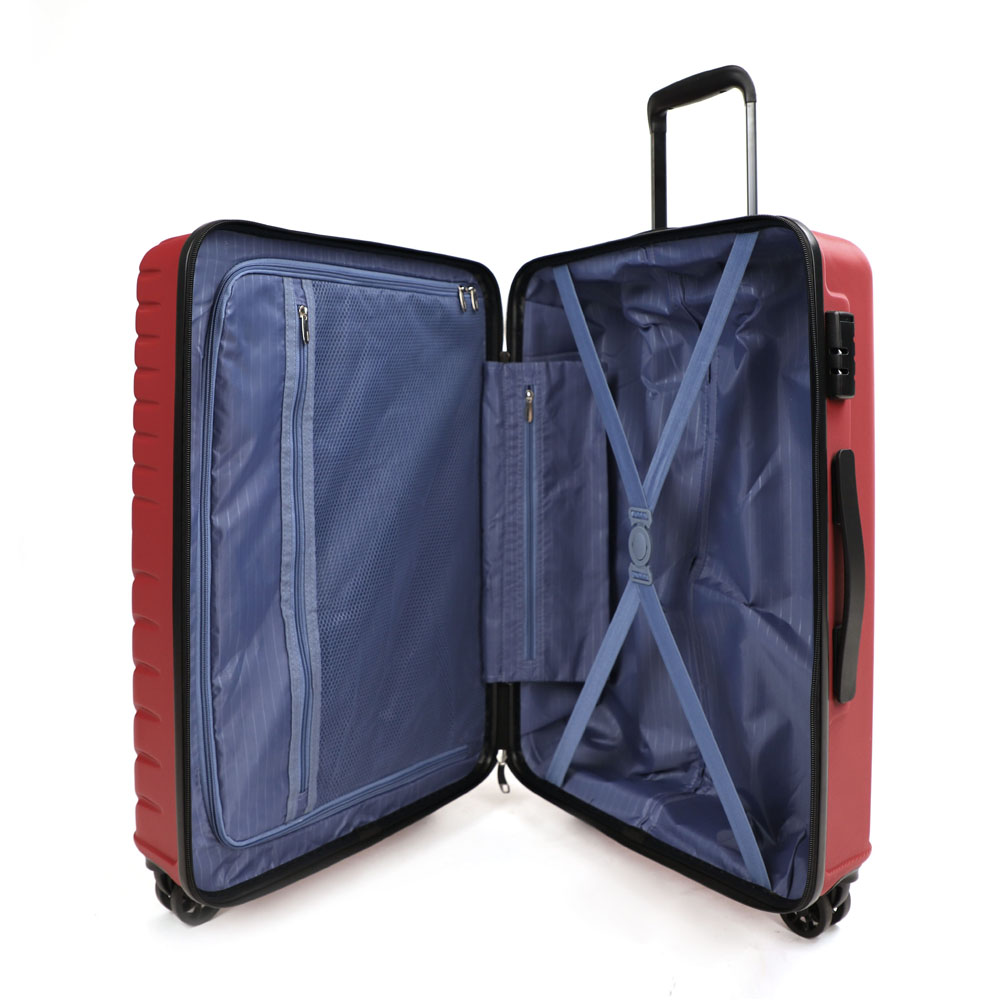 NEWCOM Hardside Luggage Sets with Spinner Wheel, 3-Piece Set (20"/24 ...